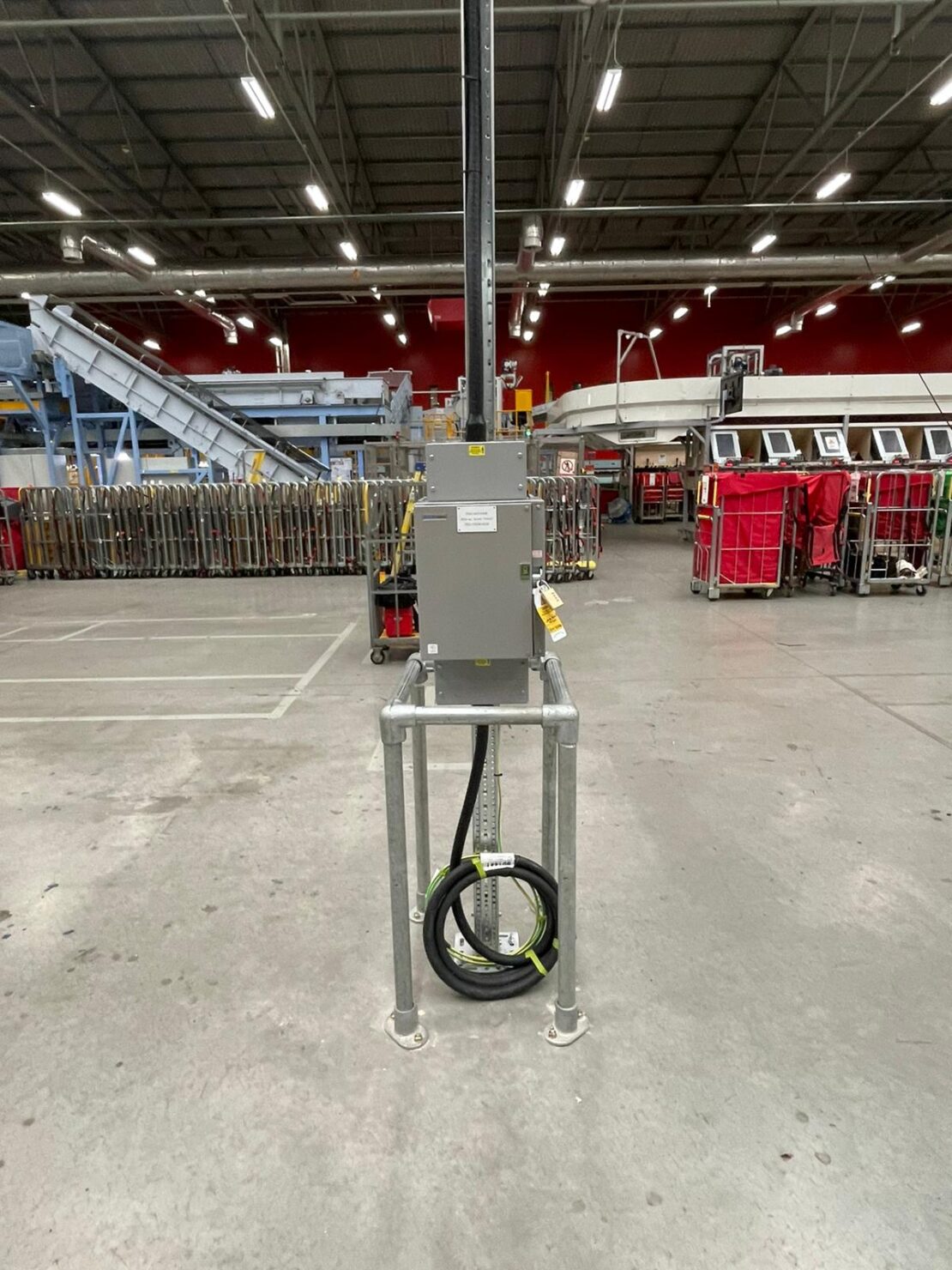Royal Mail, Greenford Mail Centre - New Parcel Machine Power Supply ...